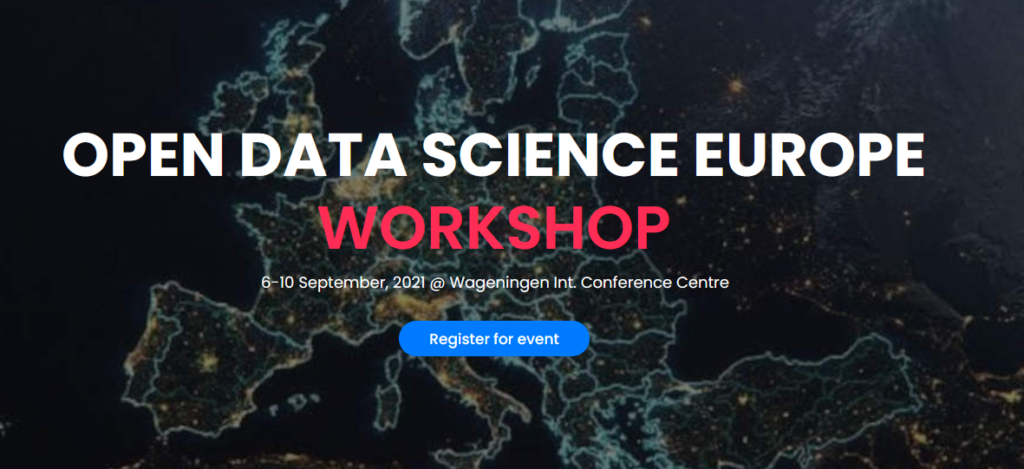 Open Data Science Europe Workshop - Data Cubes and Machine Learning