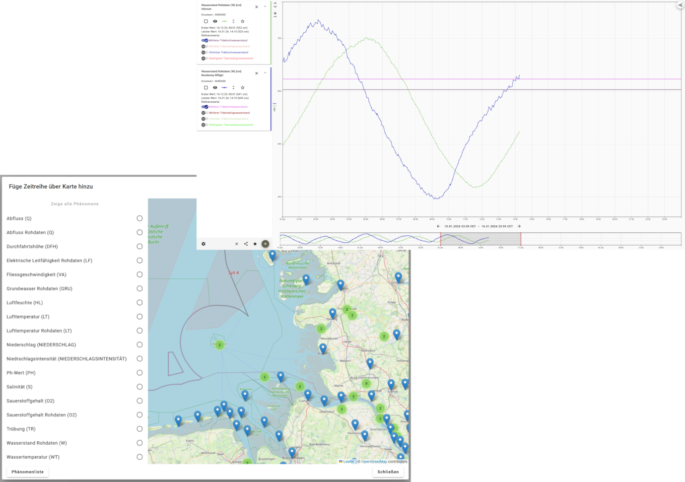Helgoland Sensor Web Viewer Helgoland Sensor Web Viewer